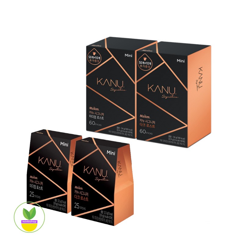 KANU Signature mini Medium Roast/Dark Roast/Korean Popular coffee ...