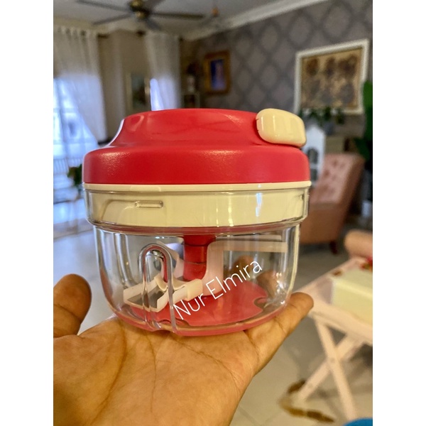 tupperware turbo chopper pink(1 pcs) | Shopee Malaysia