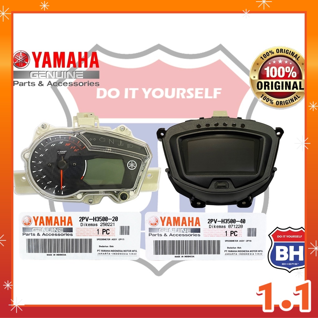 YAMAHA Y15ZR Y15 V1 V2 METER DIGITAL SPEEDOMETER ASSY 100% ORIGINAL HLY | Shopee Malaysia