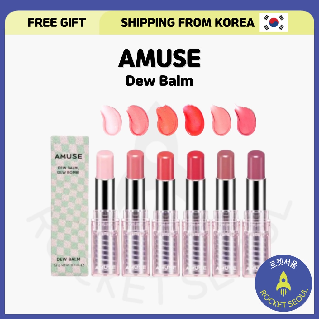 [AMUSE] Dew Balm (6 Colors) | Shopee Malaysia