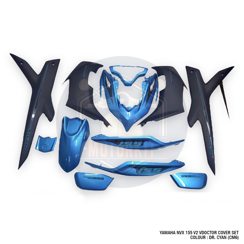 YAMAHA NVX NVX 155 NVX155 V2 AEROX155 AEROX 155 V2 DOCTOR BODY COVER ...