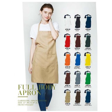 Full Body Apron 100% Polyester Lefonse AF00 | Shopee Malaysia