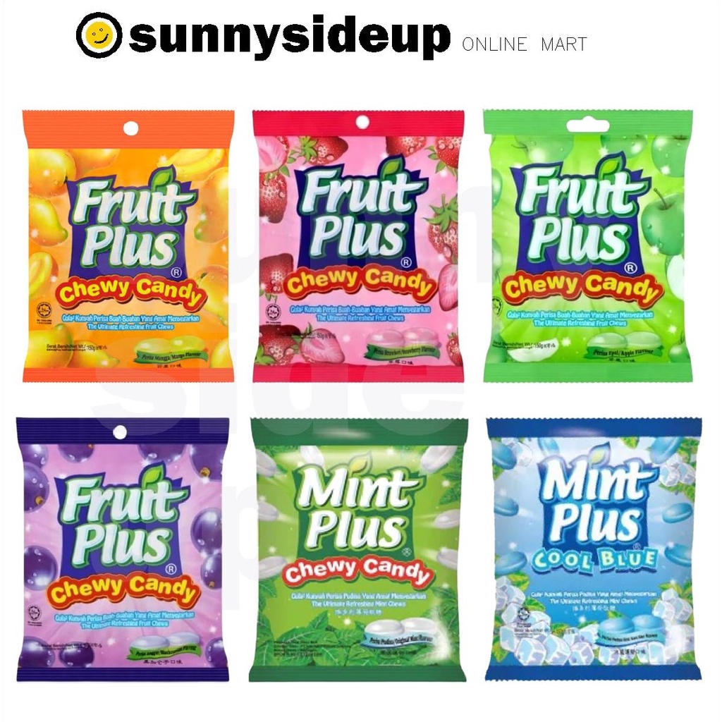 [SUNNY] Fruit Plus chewy candy 150g | Shopee Malaysia