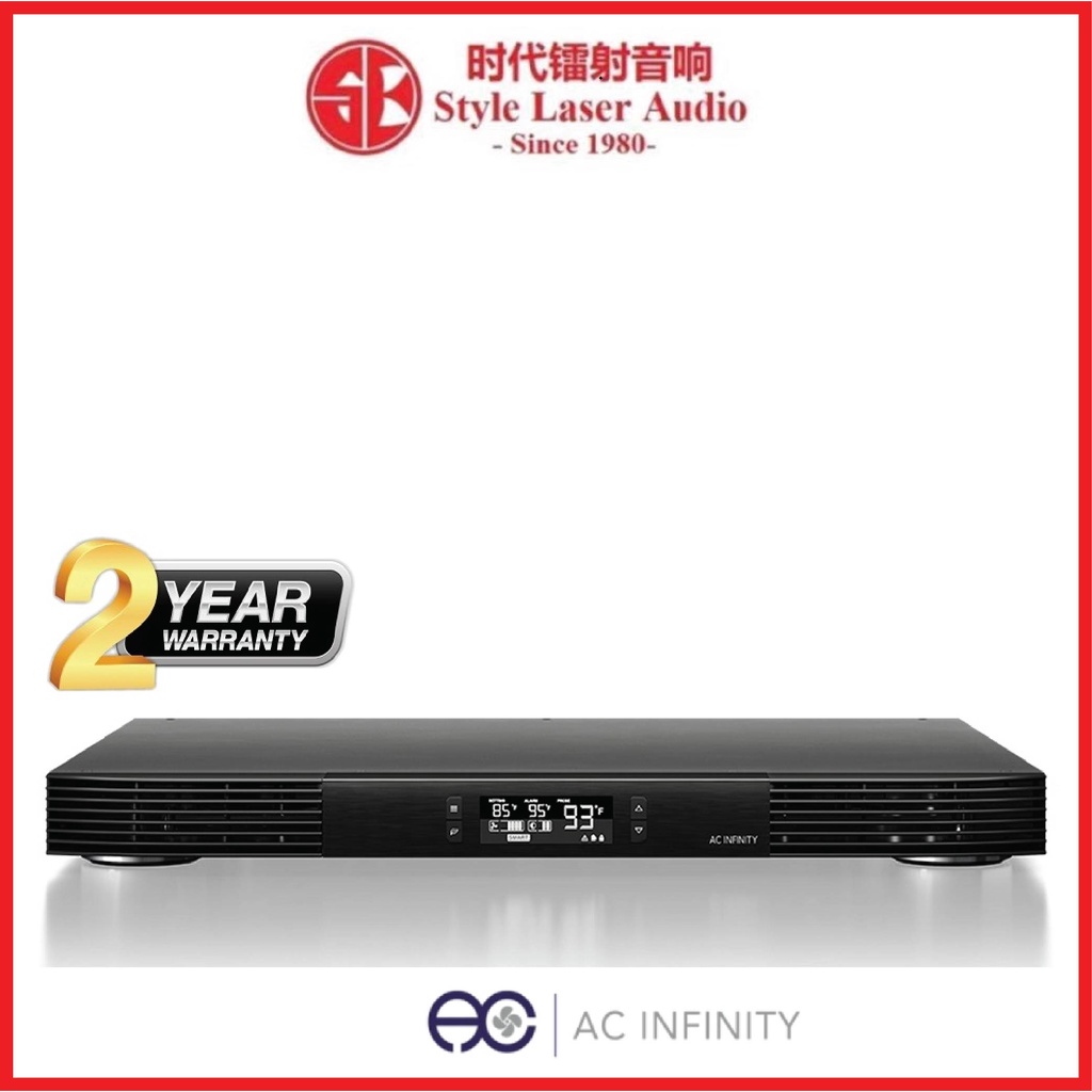 AC Infinity Aircom T10 Receiver and AV Component Cooling Fan System ...