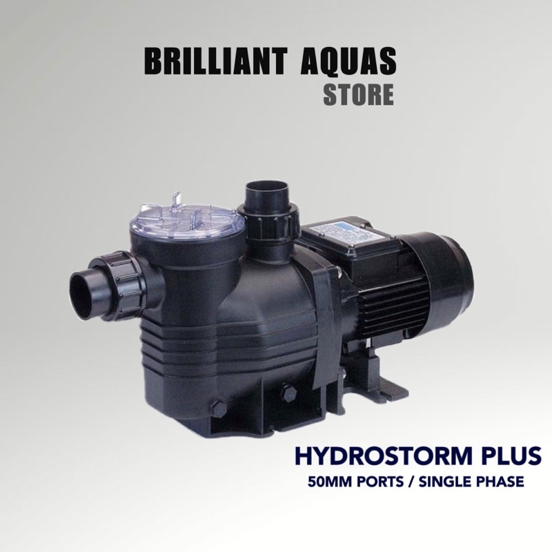 Waterco Swimming Pool Pump HYDROSTORM PLUS (1HP) Single Phase, 50Hz 220 ...