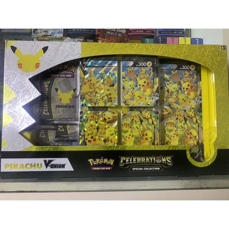 Pokemon TCG: Celebrations Special Collection-Pikachu V-UNION | Shopee ...