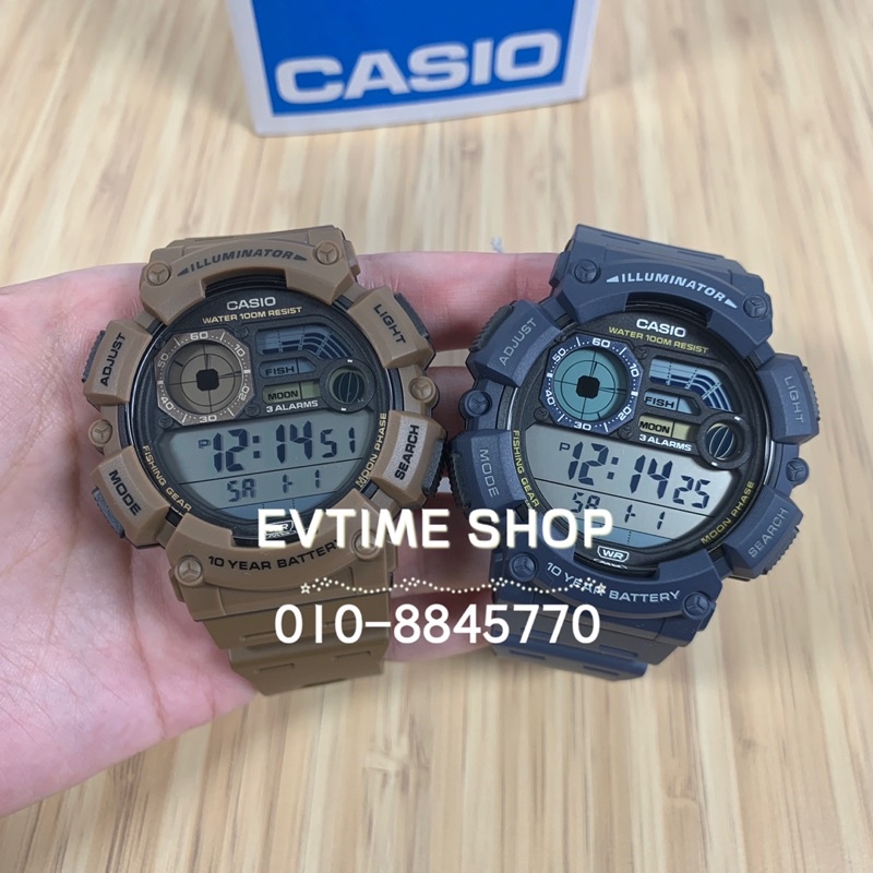 100% ORIGINAL CASIO DIGITAL WS-1500H-1A / WS-1500H-2A / WS-1500H-5A ...