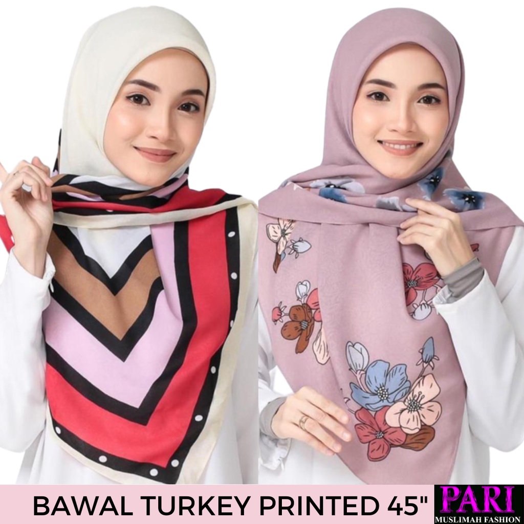 PARI PART 2-Bawal Cotton Turkey Bidang 45/Bawal cotton bamboo bawal ...