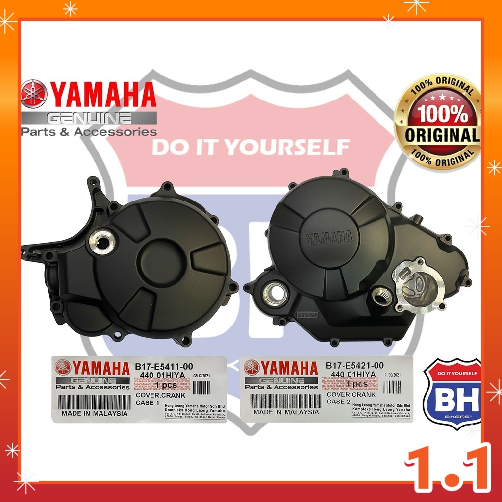 YAMAHA Y15ZR Y15 MAGNET COVER CLUTCH COVER CRANKCASE COVER KULIT ENGINE ENJIN 100% ORIGINAL HLY ...