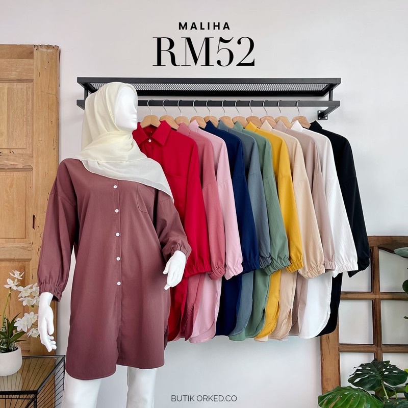 MALIHA BY BUTIK ORKED.CO | Shopee Malaysia