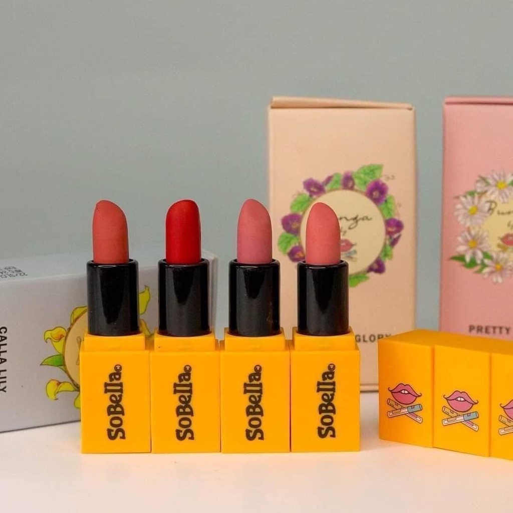 NEW SOBELLA BABY LIPSTICK Original HQ / LOOSE AND SET | Shopee Malaysia