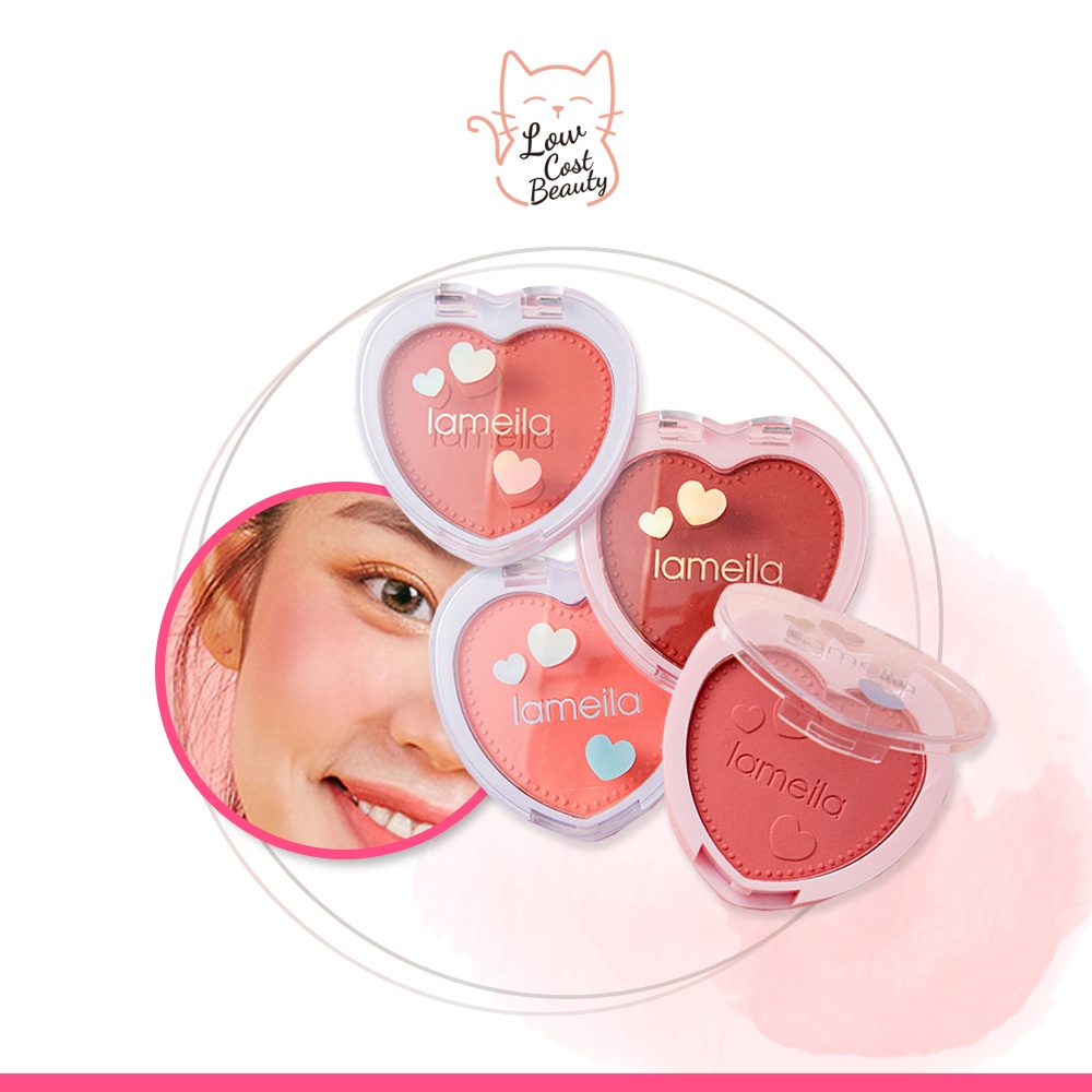 LAMEILA Blush Powder Natural Blusher Nude Naturally Pigmented Blusher ...