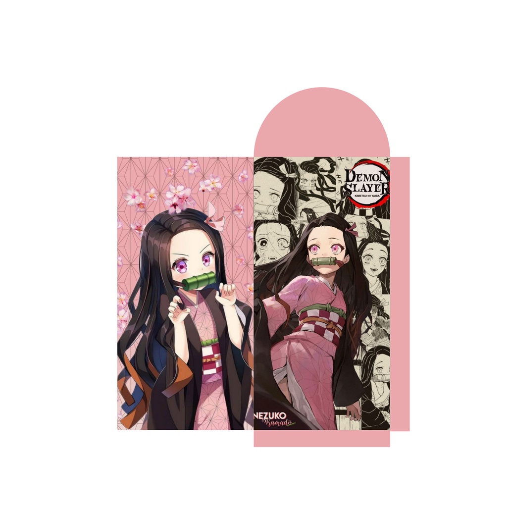 Sampul Raya / Angpao Anime Nezuko Kamado Demon Slayer | Shopee Malaysia