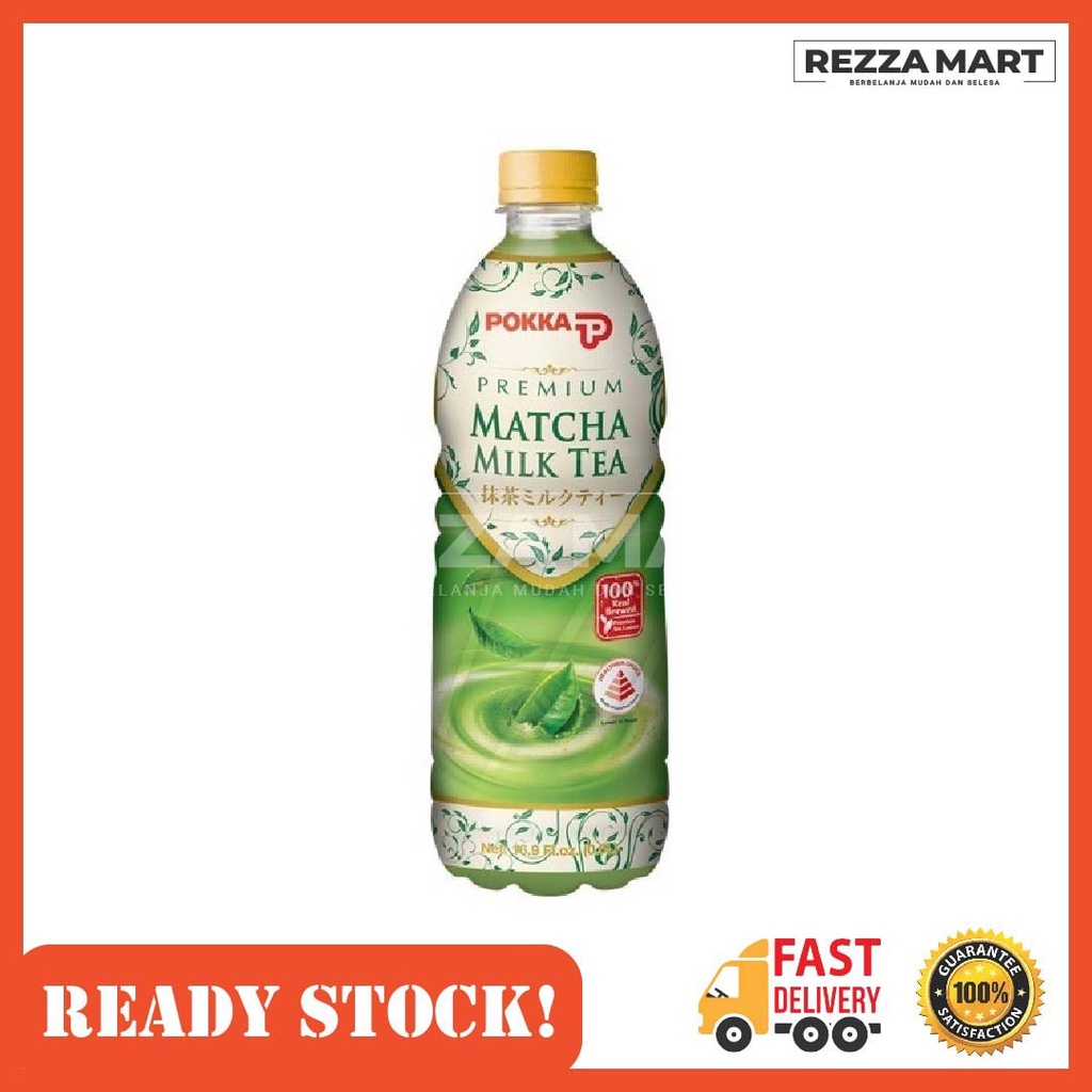 POKKA PREMIUM MATCHA MILK TEA 500ML | Shopee Malaysia