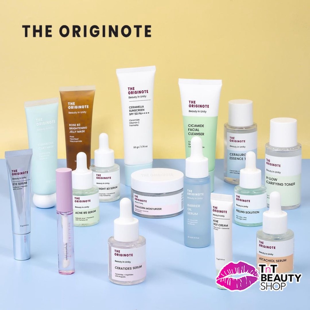 The Originote SERIES | Facial Cleanser - Serum - Serum - Moisturizer ...