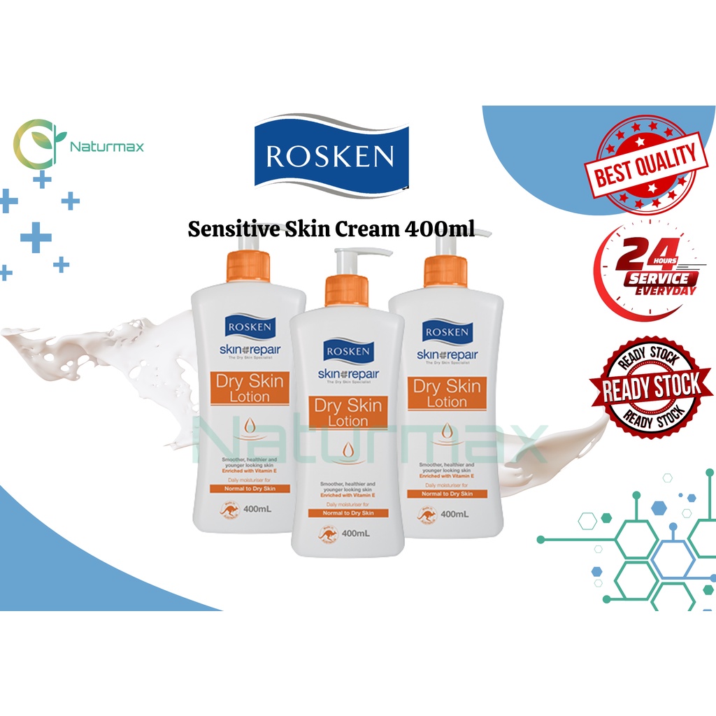 [Ready Stock] Rosken Dry Skin Lotion 400ml | Shopee Malaysia