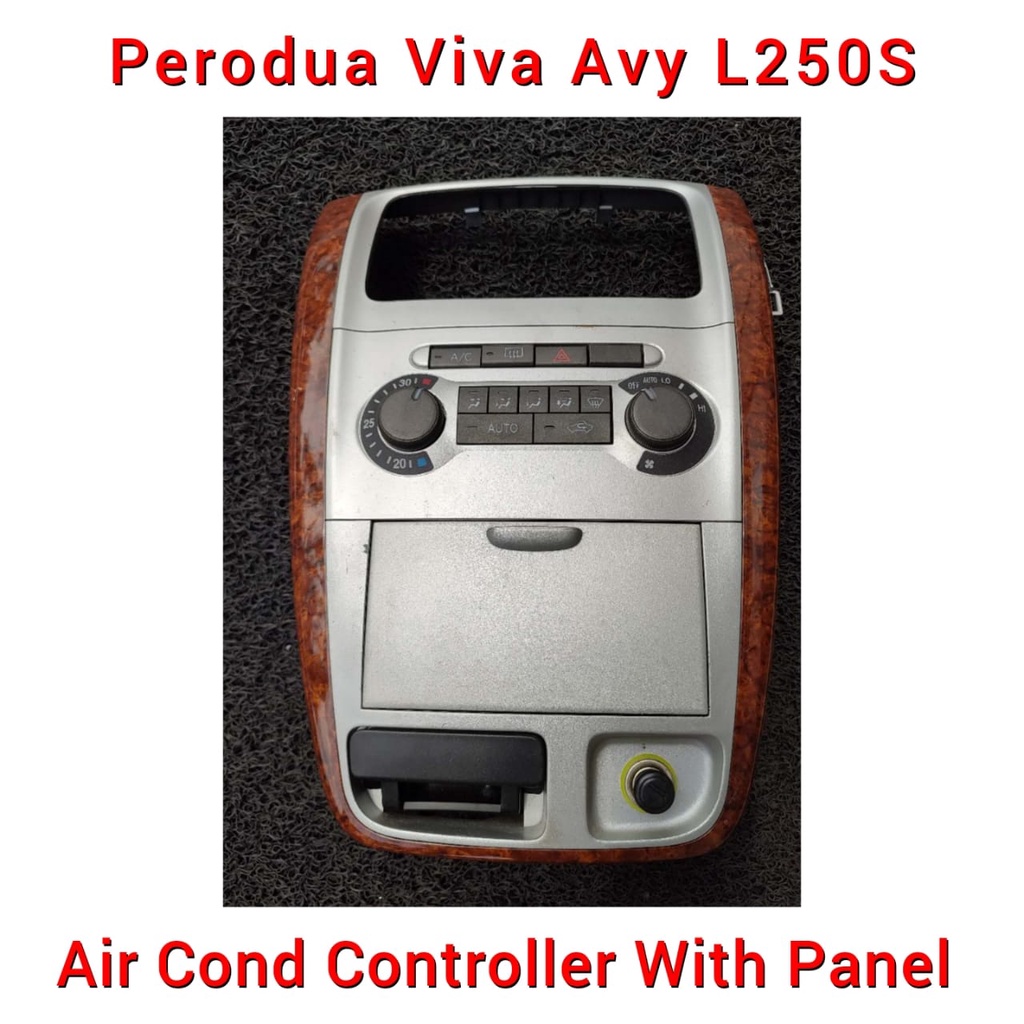 Perodua Viva Avy L250s Air Cond Controller With Radio Panel / Aircond ...