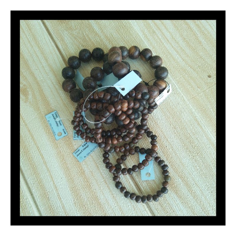 Gelang Bracelet Teras Asam Jawa/Celangi 8/18 mm Asli Natural murah ...