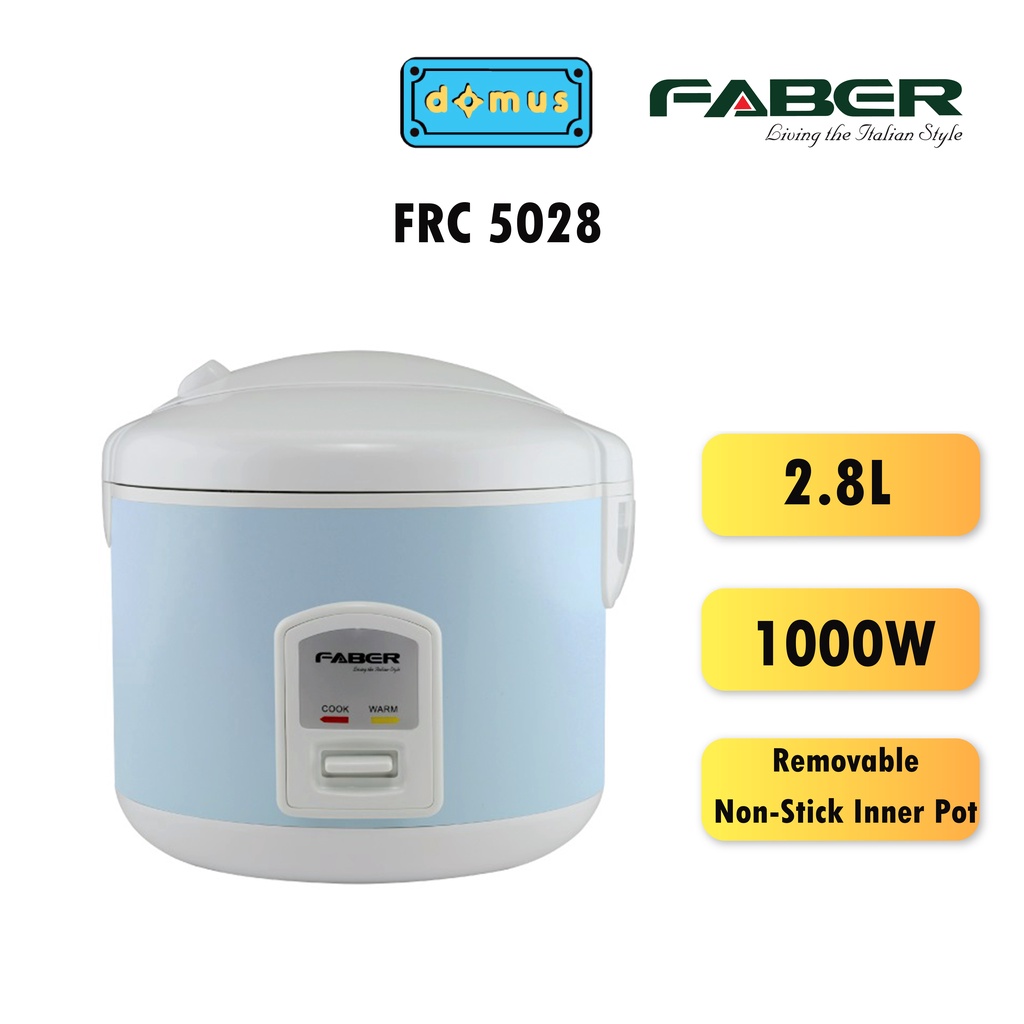 Faber Rice Cooker (2.8L) FRC5028 / FRC 5028 | Shopee Malaysia