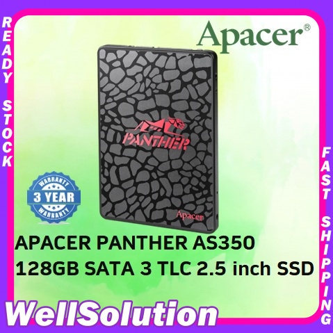 APACER PANTHER AS350 128GB 2.5 inch TLC SATA 3 SSD SIMILAR A400 AS340 ...