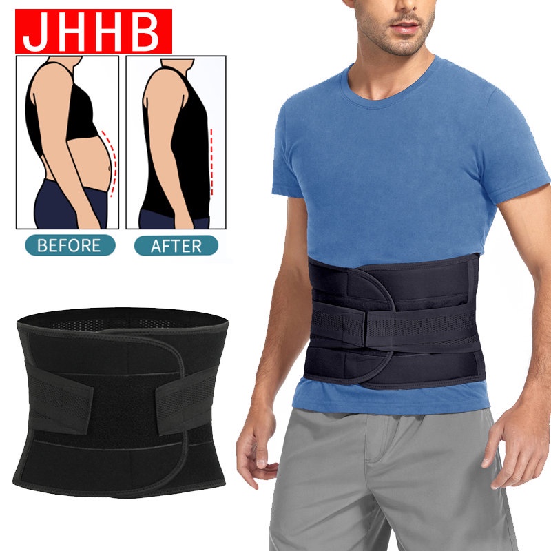 Waist Trainer Corset for Men Slimming Body Shaper Fat Burning Girdles ...