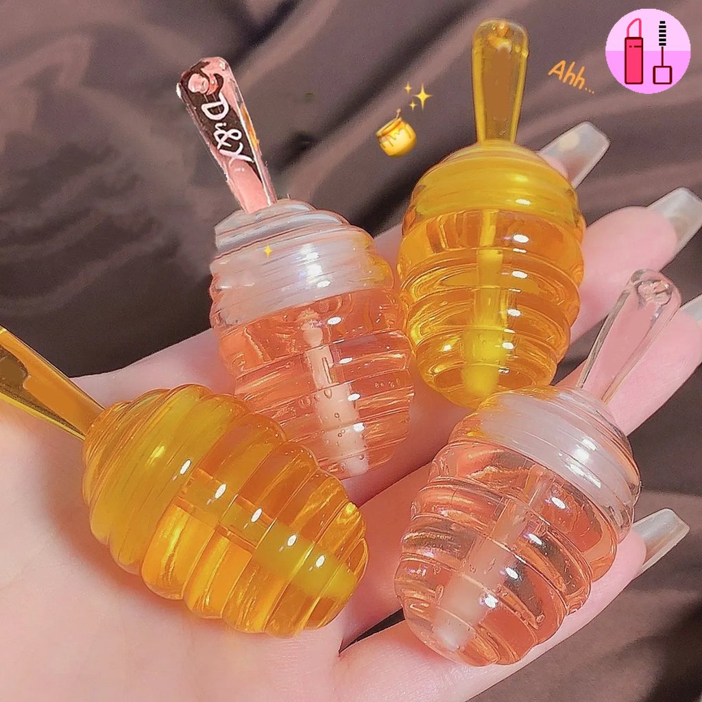 Night Sleep Moisturizing Nourishing Lip Balm/Honey Jar Shaped Liquid ...