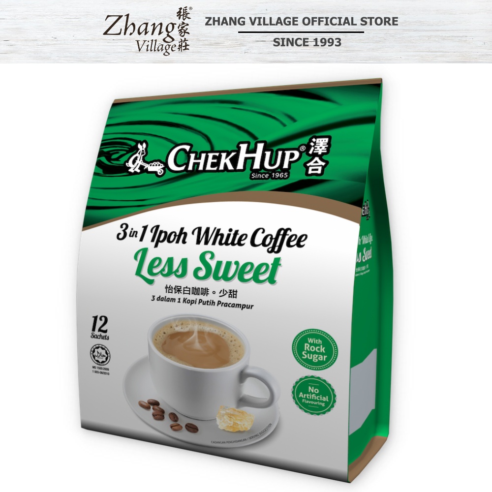 Chek Hup Ipoh White Coffee - Less Sweet (12x35g) | Shopee Malaysia