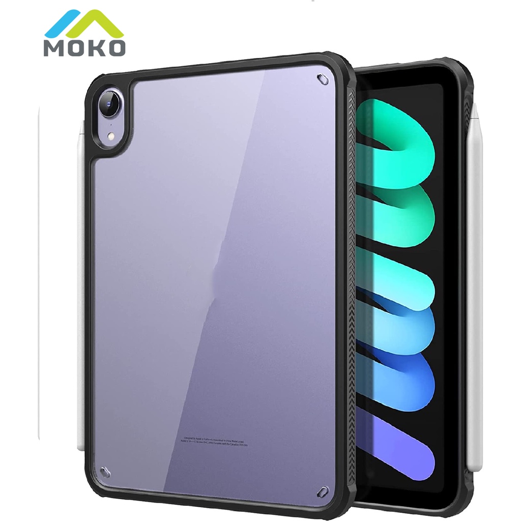 MoKo Ultra Slim Shock Absorbant Flexible TPU Air-Pillow Edge Case Fit ...