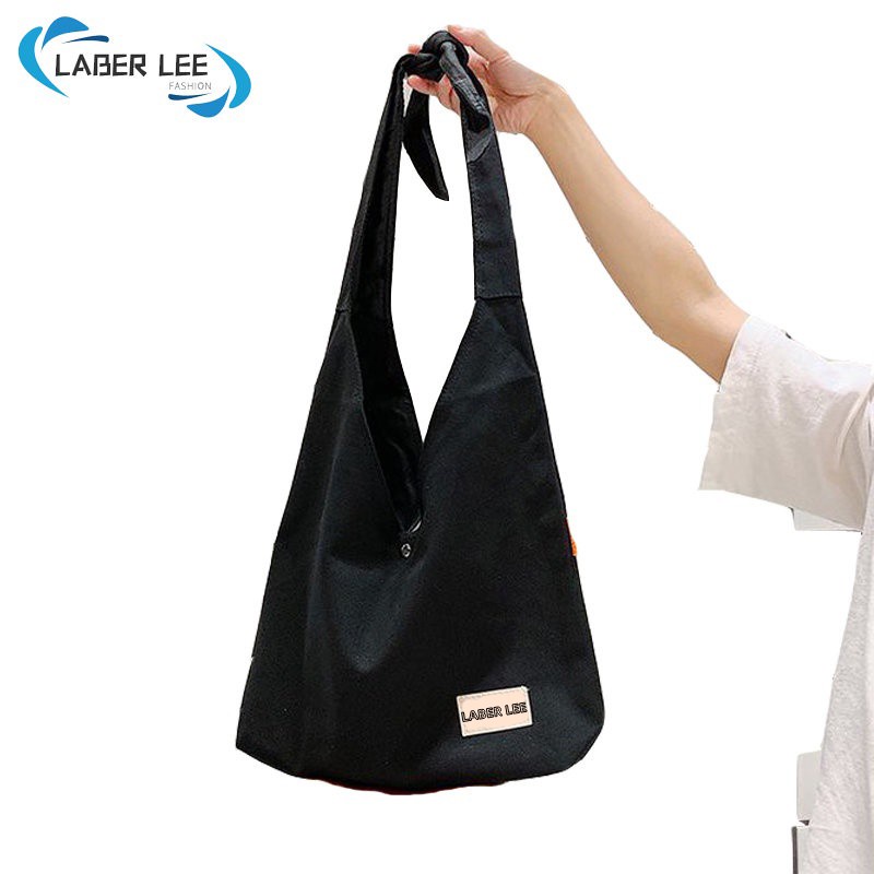 LABER LEE Women Tote Shoulder Canvas Simple Handbag | Shopee Malaysia