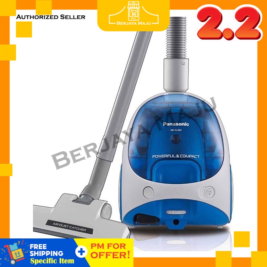 Panasonic 1400W Vacuum Cleaner MC-CL305AV47 | Shopee Malaysia