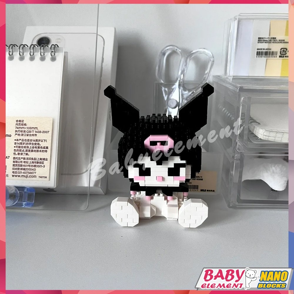 Nanoparticles Building Blocks Sanrio Kuromi My Melody Creative Tide ...