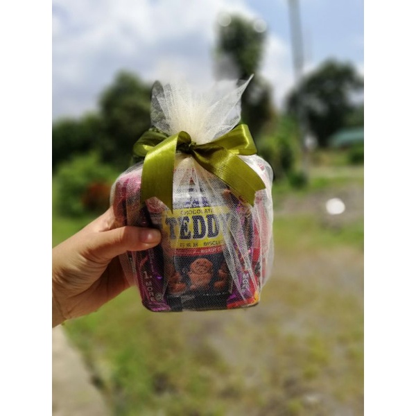Mini Hamper Snack Bajet Kain Net Shopee Malaysia