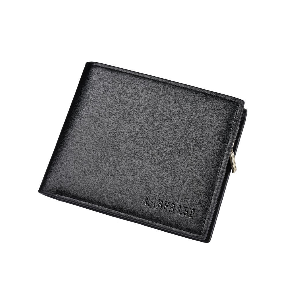 LABER LEE Men Card Holder Short Wallet PU Leather | Shopee Malaysia