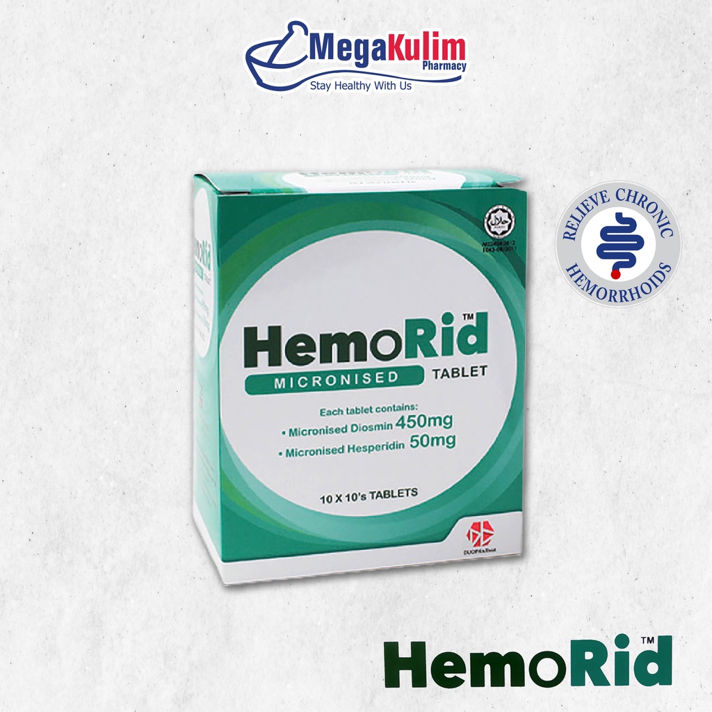 Hemorid Tablet 10 X 10's | Shopee Malaysia