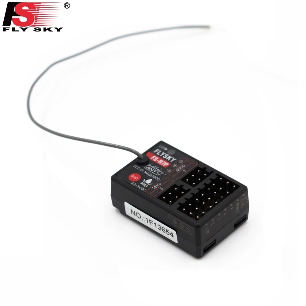 FLYSKY FS-R7P R7P RC Receiver 2.4G 7CH ANT Protocol Radio PWM PPM I-BUS SBUS Output for FS-G4P ...