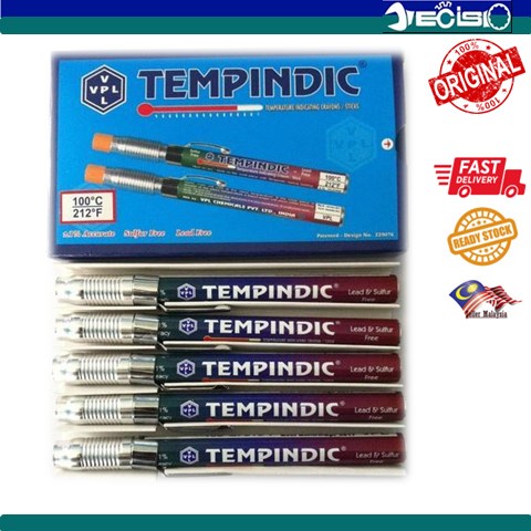 (1PC) TEMPINDIC Temperature Indicator Crayons / Sticks / Thermo Pen ...