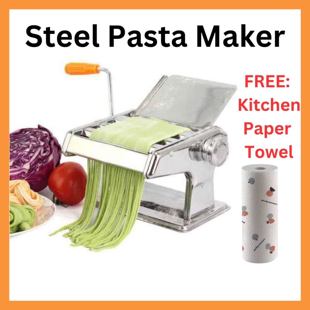 Noodle Maker Machine Stainless Steel Pasta Maker Machine Mesin Tangan ...