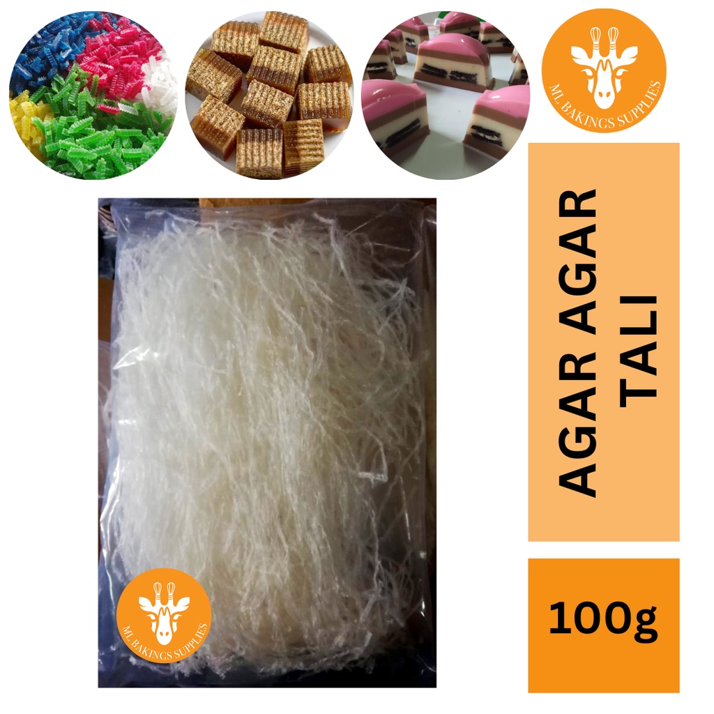 [READY STOCK] Agar-agar Tali - 100g | Shopee Malaysia