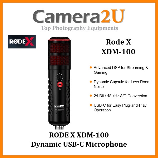RODE X XDM-100 Dynamic USB-C Microphone XDM100 | Shopee Malaysia
