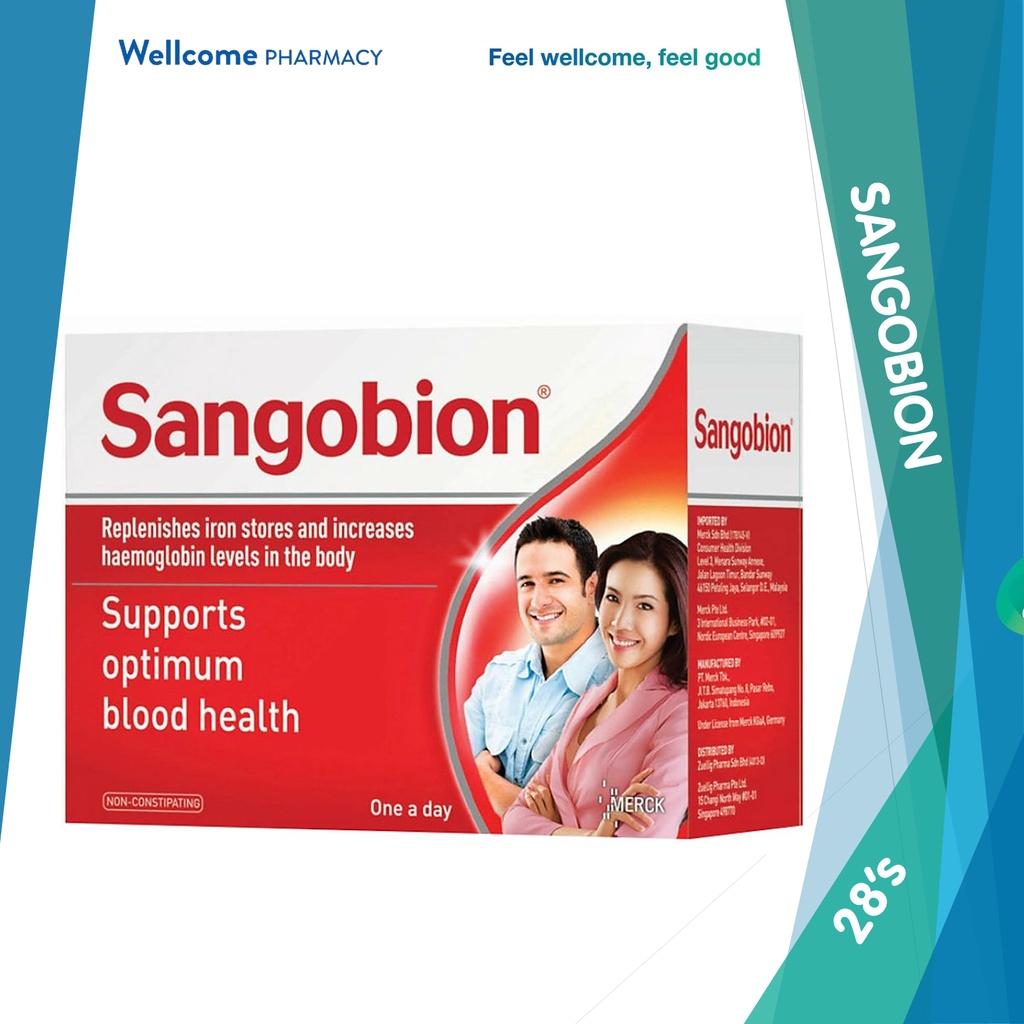 Sangobion Complete Capsules with Iron & Vitamins - 28's | Shopee Malaysia