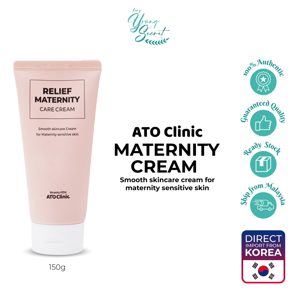 ATO Clinic Relief Maternity Care Cream 150g / Pregnancy Stretch Mark ...