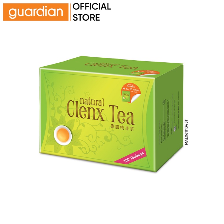 NH Detoxlim Natural Clenx Tea (50's x 2) [Free 20's Total 120 Sachets ...