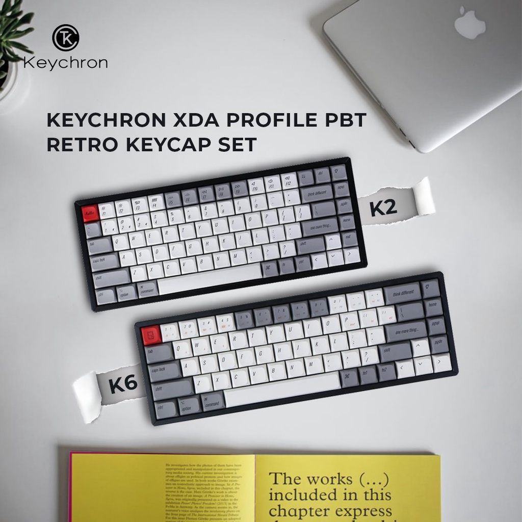 # Keychron XDA Profile PBT Retro Keycap Set # [K2/K6/K12] | Shopee Malaysia