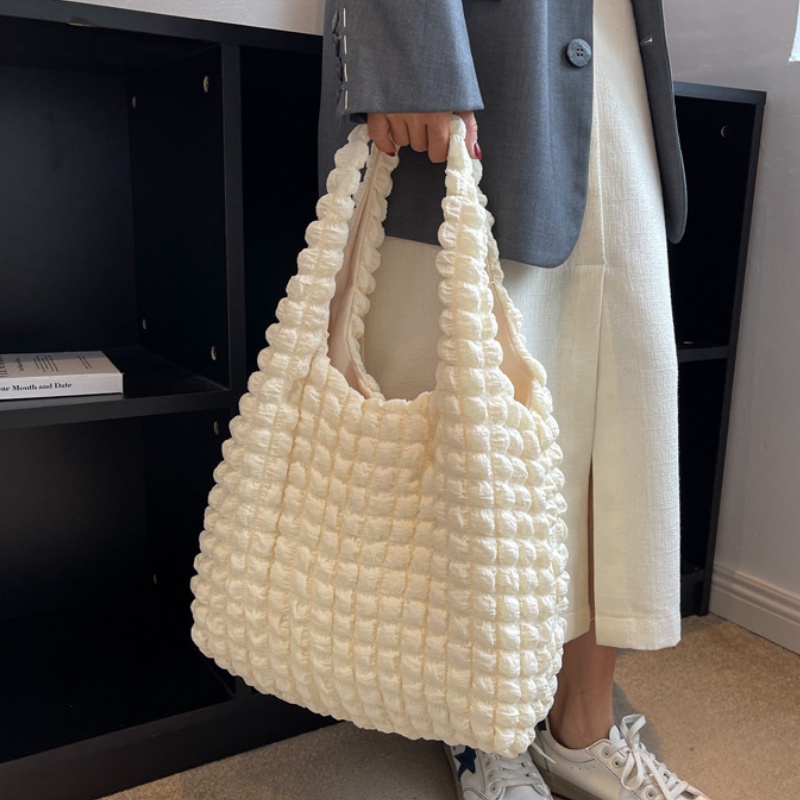 Women's Bag Jennie Cos Cloud Bag New Fashion Space Cotton Large Capacity Hobo Bag Tote Bag ...