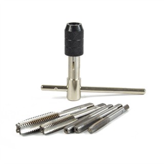 6Pcs Tap Wrench Set M6 M7 M8 M10 M12 Metric Screw Tap T-Shaped Wrench ...