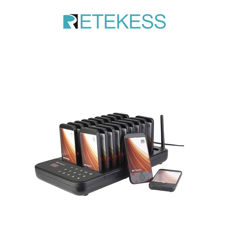 Pagers And Beepers 90s Retekess TD173 Restaurant Wireless Pager System ...