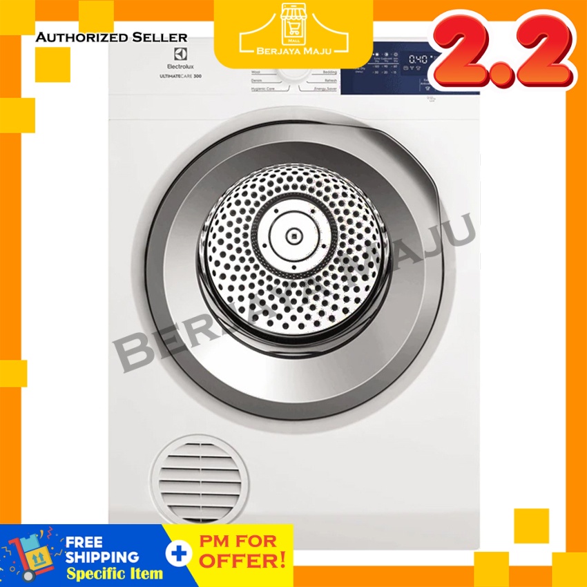 Electrolux 8.5KG Vented Front Load Dryer EDV854J3WB | Shopee Malaysia