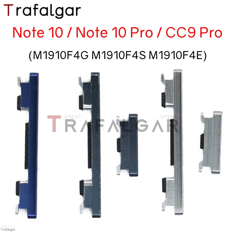 Power Volume Button For Xiaomi Mi Note 10 Pro CC9 Pro Switch on off ...