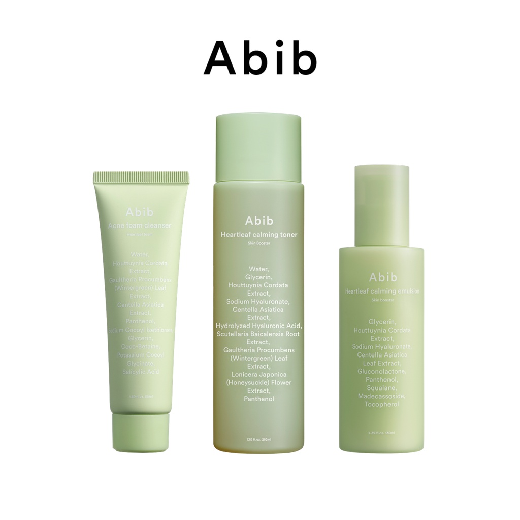 Abib Heartleaf calming 2-step set | Shopee Malaysia