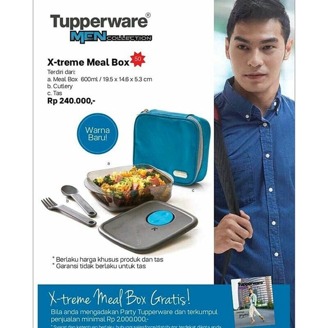 Tupperware Xtreme Meal Box | Shopee Malaysia